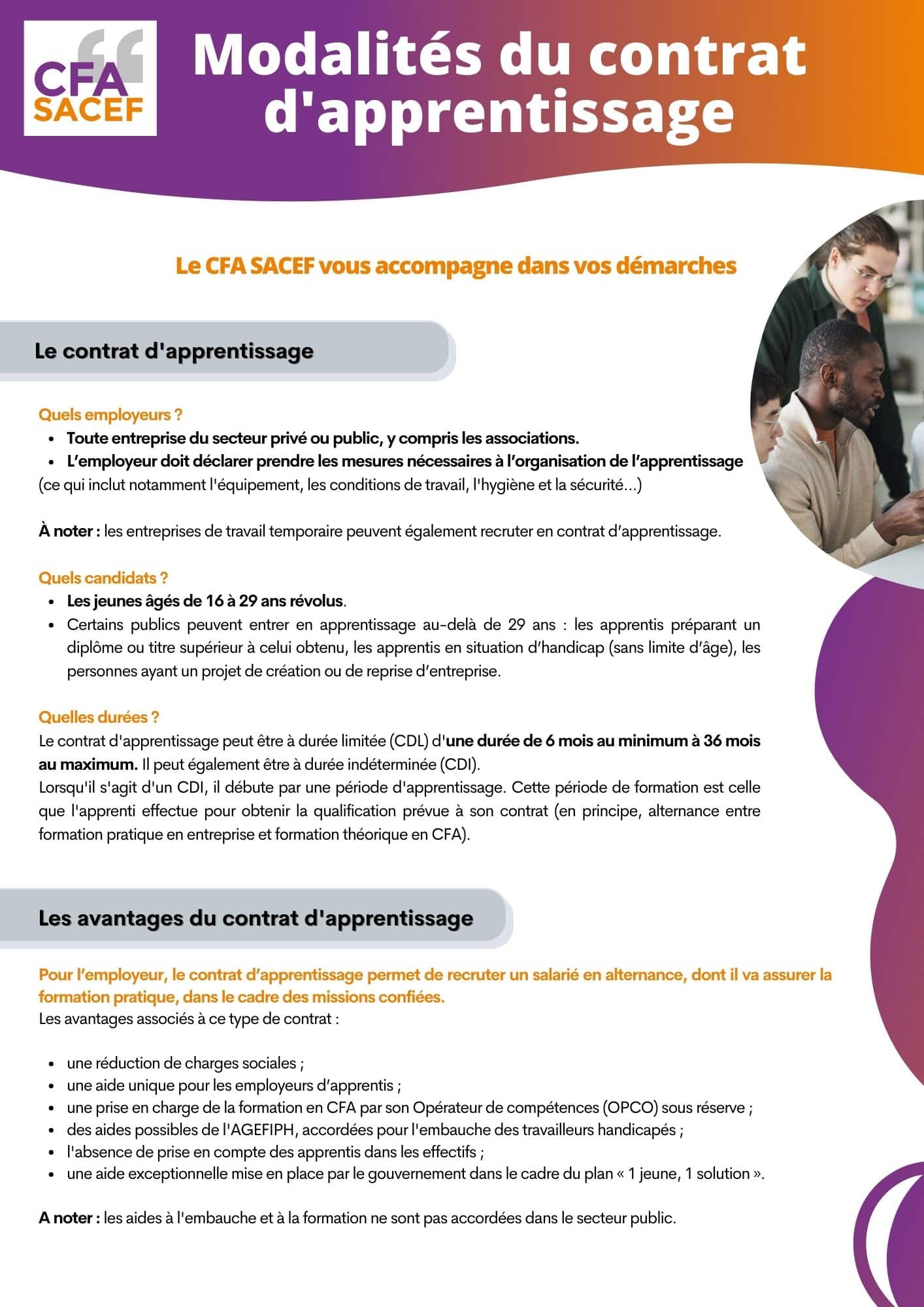 Recruter des apprentis - CFA SACEF